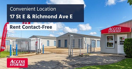 Brandon Storage Units @ 355 Park Ave E 4 Weeks Free